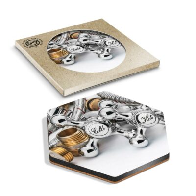 1 x Hexagon Coaster - Plumbing Tools Trade Dad Uncle Mens #24041 | eBay UK