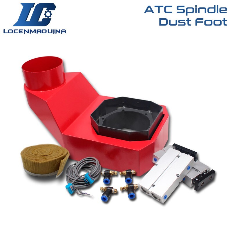 Dust Protection Part Dust Cover 100mm for 9KW ATC Spindle Dust Foot ...