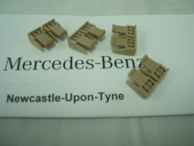 NEW Genuine Mercedes-Benz OM642 Inlet Port Shut-Off Motor Clips X4 ...