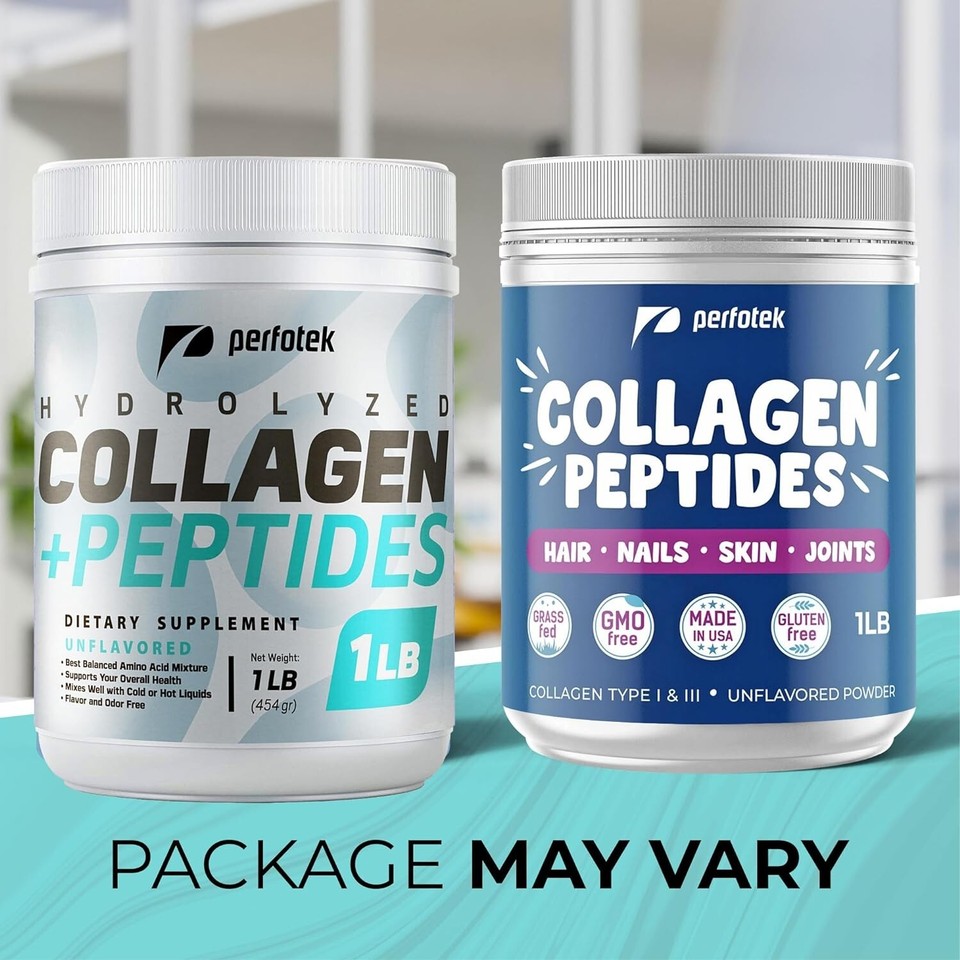 Ultra Premium Collagen Peptides Powder Hydrolyzed Anti-Aging 1 & 3 type ...
