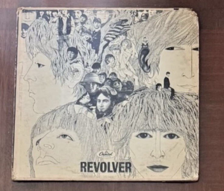 The Beatles REVOLVER Capitol Records (Rainbow Label) Mono 1966 LP First ...