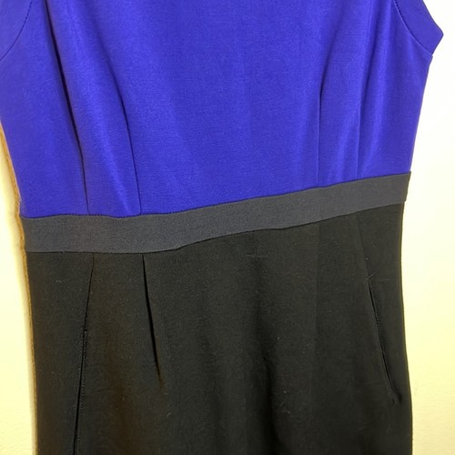 Theory Color Block Sleeveless Sheath Dress Size 8 | eBay