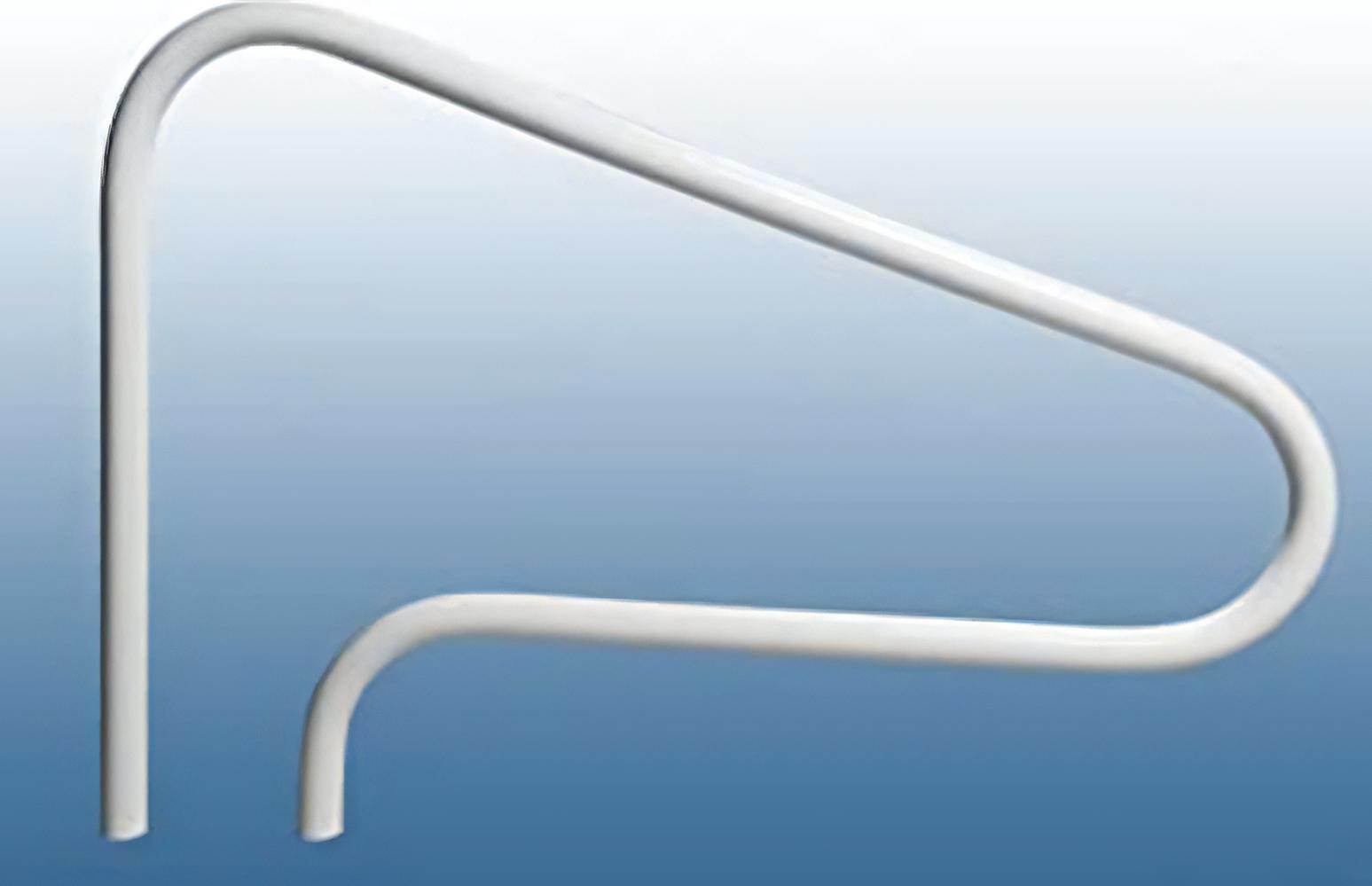 SAFTRON Figure 4 Return-to-Deck 3 Bend 32"H x 48"W Pool Handrail RTD ...