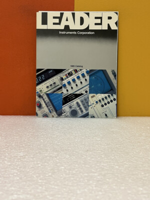Leader Instruments Corporation 1985 Catalog | eBay
