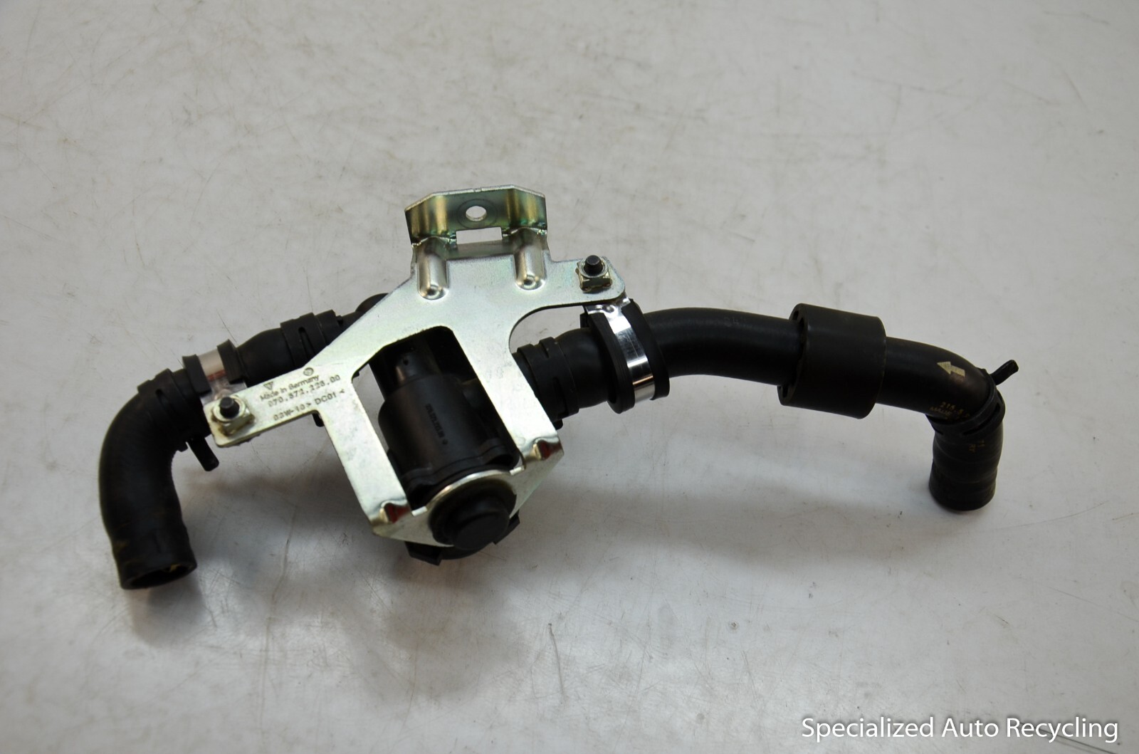 2011 Porsche Panamera Auxiliary Additional Water Pump Coolant Valve ...