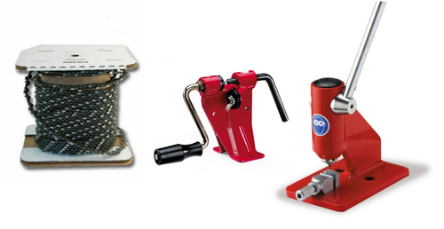 100ft Roll 3/8" .050 Full Chisel Skip Chainsaw Chain With Breaker ...