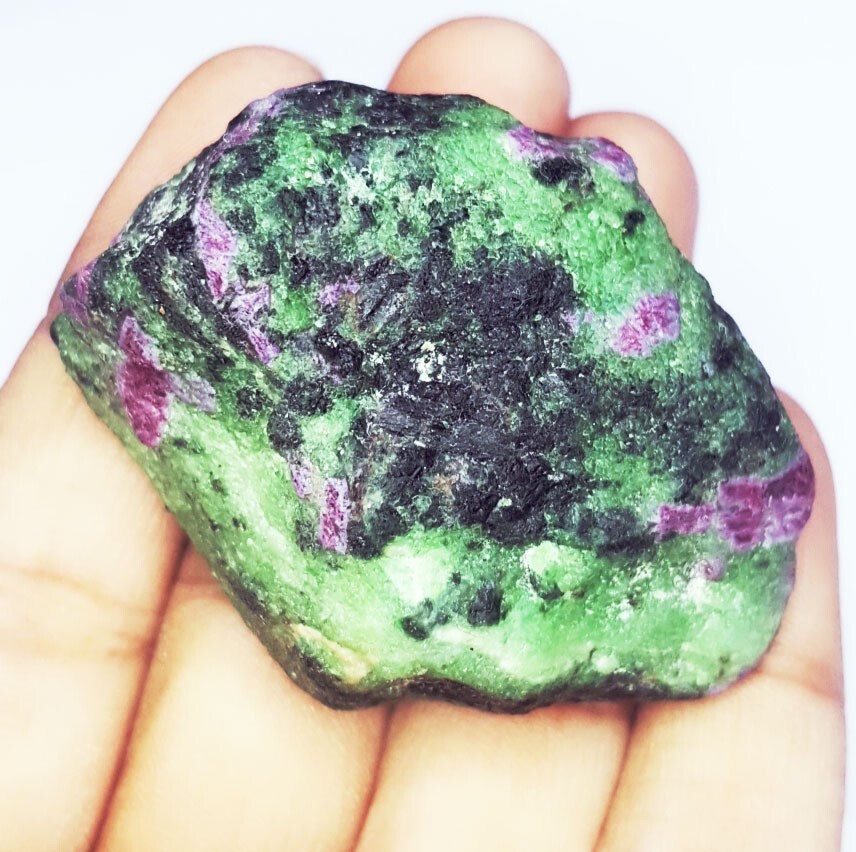 310.77 Ct Untreated Loose Gemstone Natural Ruby Zoisite Rough Cut ...