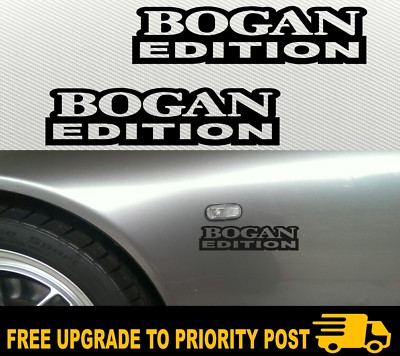 Bogan Edition Stickers 200mm quality vinyl funny car 4x4 decals | eBay ...