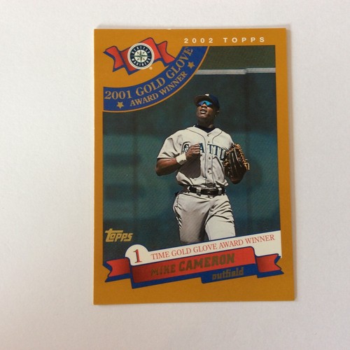 2002 Topps #702 Mike Cameron GG Seattle Mariners | eBay