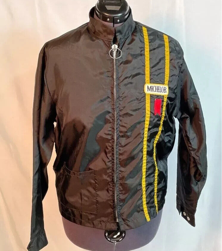 Vintage Swingster Jacket Michelob Size Small Union Ma… - Gem