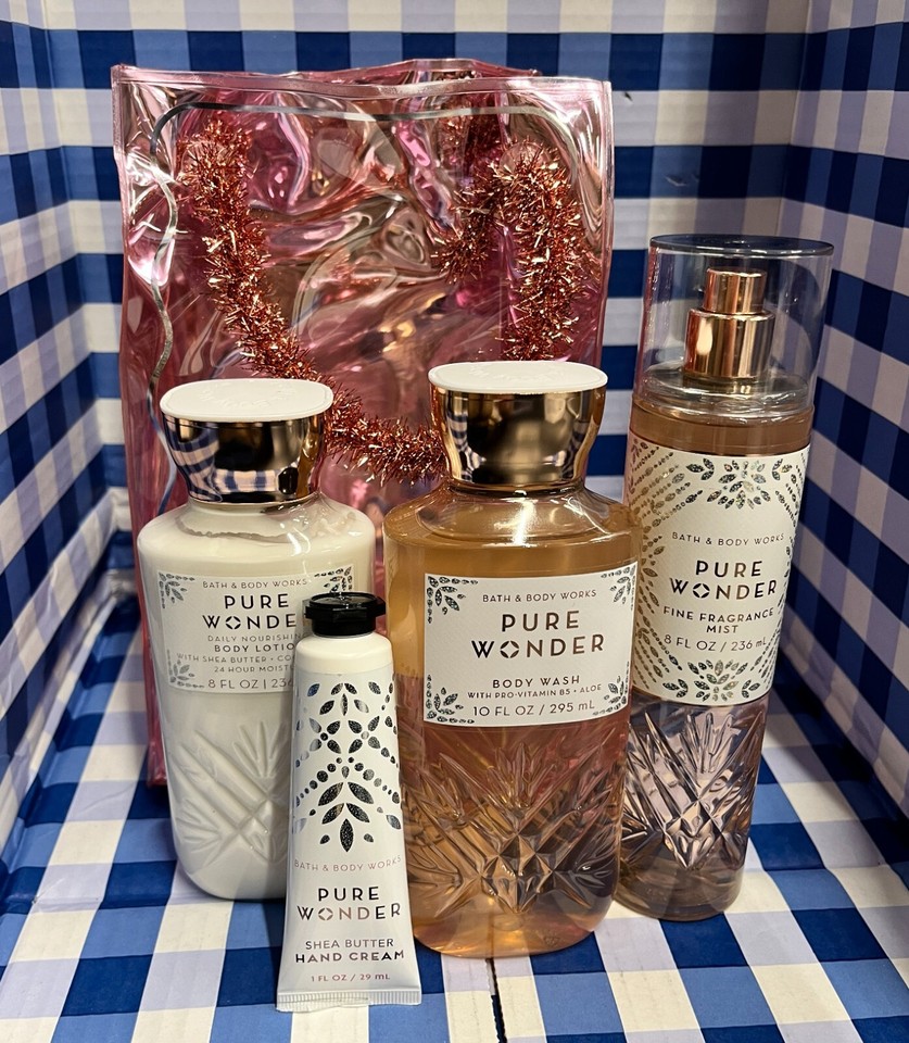 4 Pcs GIFT SET Full Size- Bath And Body Works - You Choose! Packaging ...