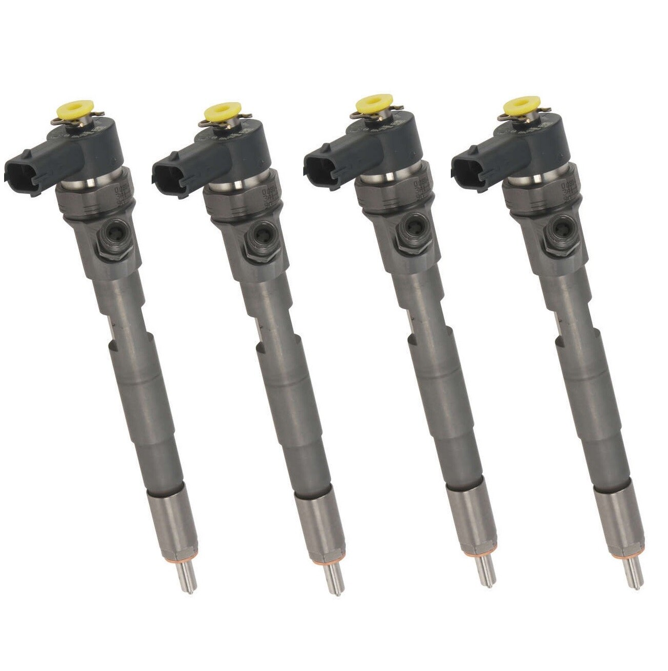 Set 4 Bosch Common Rail Fuel Injectors Assembly for Jeep Liberty 2.8L ...
