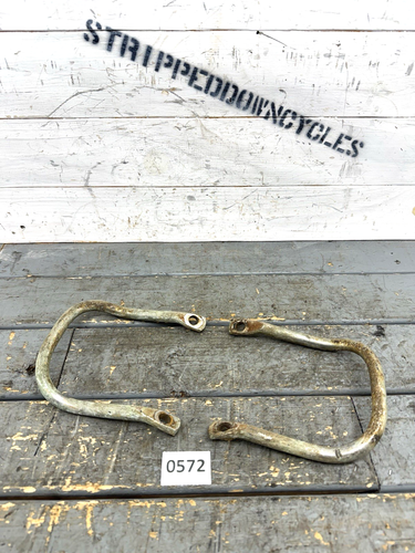 Harley Panhead Knucklehead Buddy Seat Hand Rails Flathead Grab Rails ...