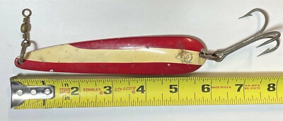 Vintage Seadevle Imp Detroit U.S.A. Spoon Jig Fishing Lures Eppinger 🦅 ...