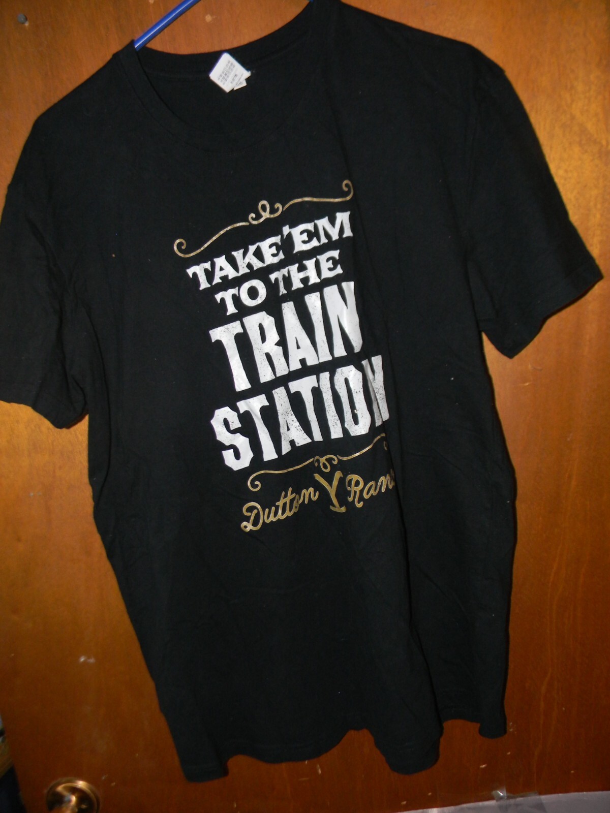 TAKE 'EM TO THE TRAIN STATION DUTTON RANCH TEE 2XL EUC | eBay