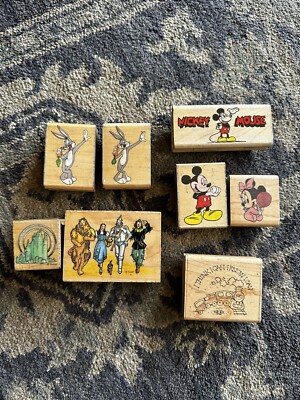 Disney Rubber Stamps Lot | eBay