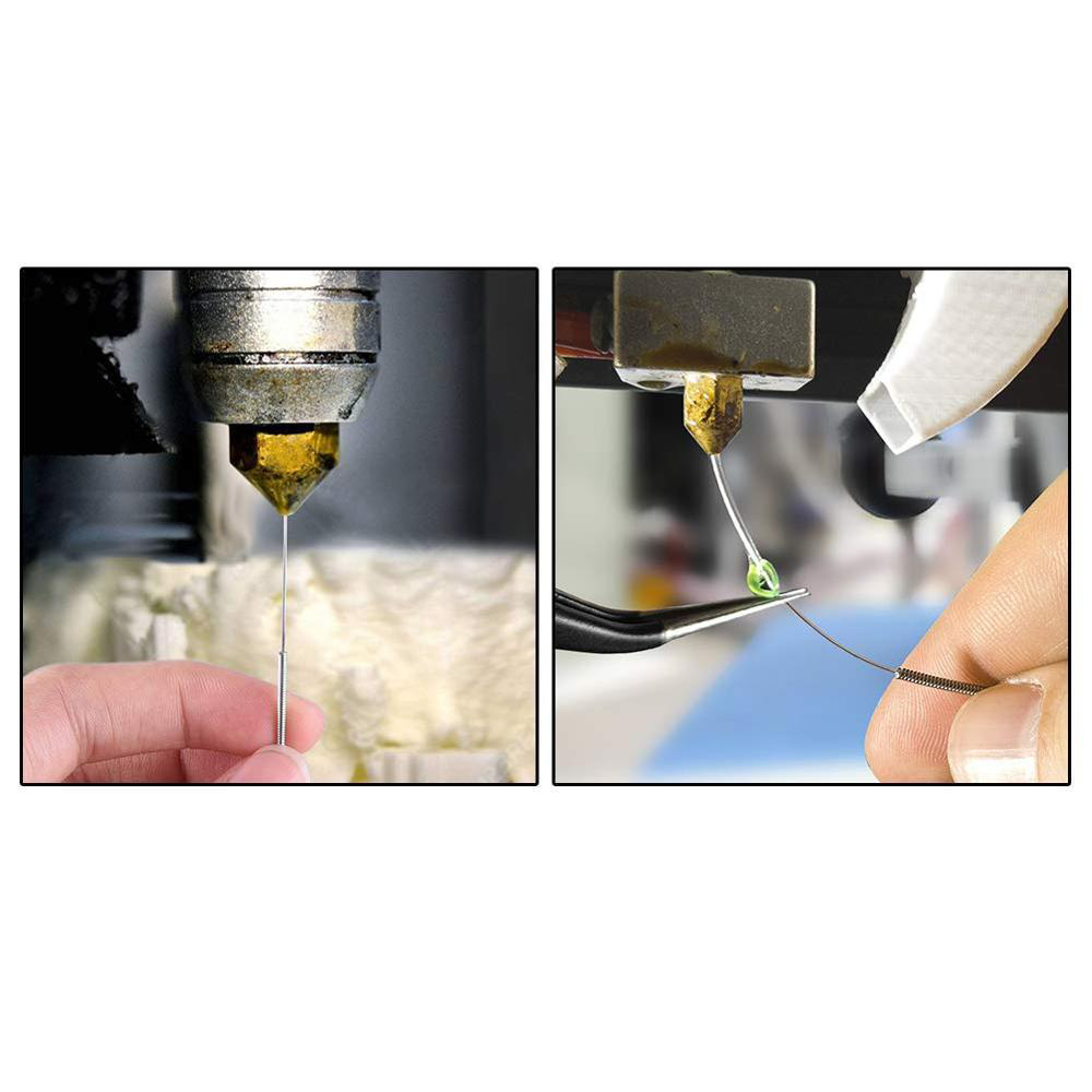 10x Tools for cleaning nozzle 3D printer unclogging unbreakable needle ...