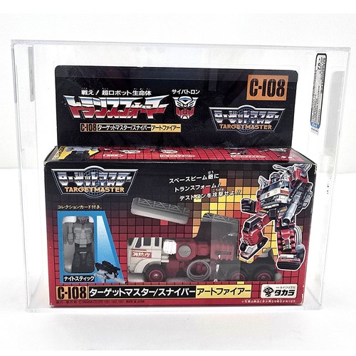 G1 Transformers Artfire. Unused Graded AFA Q75+. Amazing Grail Item ...