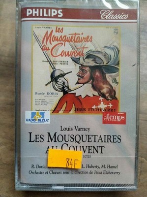 Louis Varney: Les mousquetaires au couvent/ Cassette Audio-K7 NEUVE ...