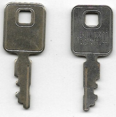 Presto lock #PK75 Vintage Luggage Key | eBay