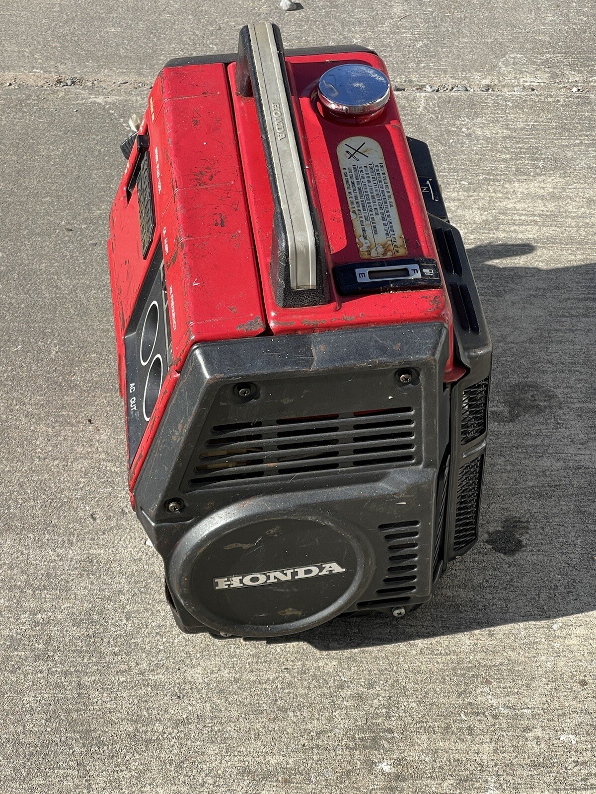 HONDA EX1000 120V 8.3A 97cc 1000W PORTABLE AC/DC GAS POWERED ELECTRIC GENERATOR | eBay