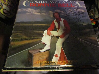 Signed 70's RONNIE BELL Canada My Canada LP Bell CSPS 2015 Shrink ...