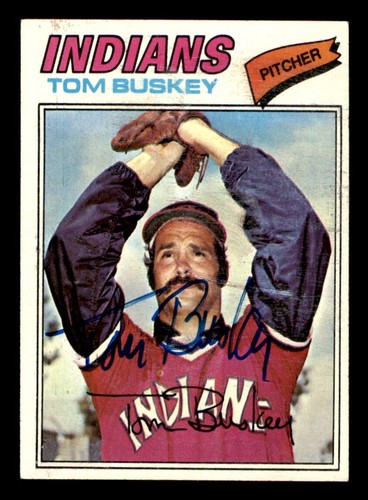 1977 Topps Baseball #236 Tom Buskey Signed Autograph (No COA) | eBay