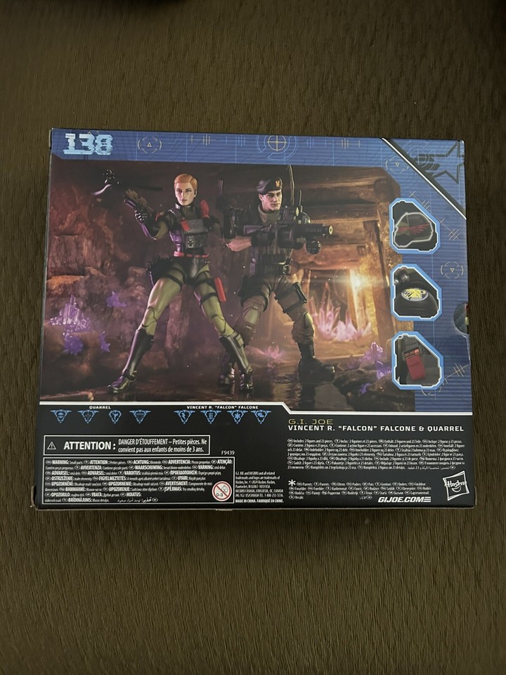 G.I. Joe Classified Series #138 Night Force Vincent R Falcon Falcone ...