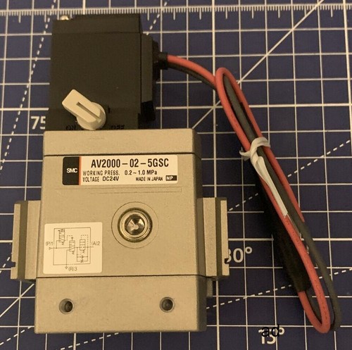SMC AV2000-02-5GSC Solenoid Valve; DC 24V | eBay