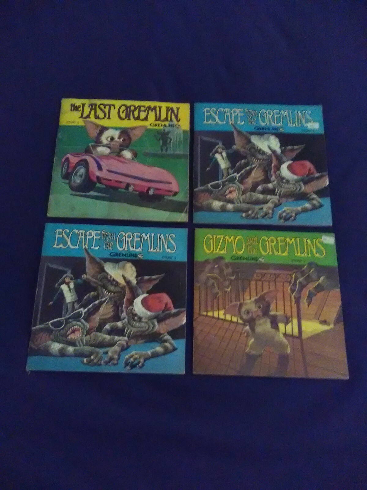 4 Vintage Gremlin books, good condition, 1 book has stained cover, | eBay