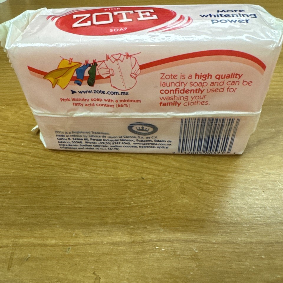 Zote Bar Soap Pink | eBay