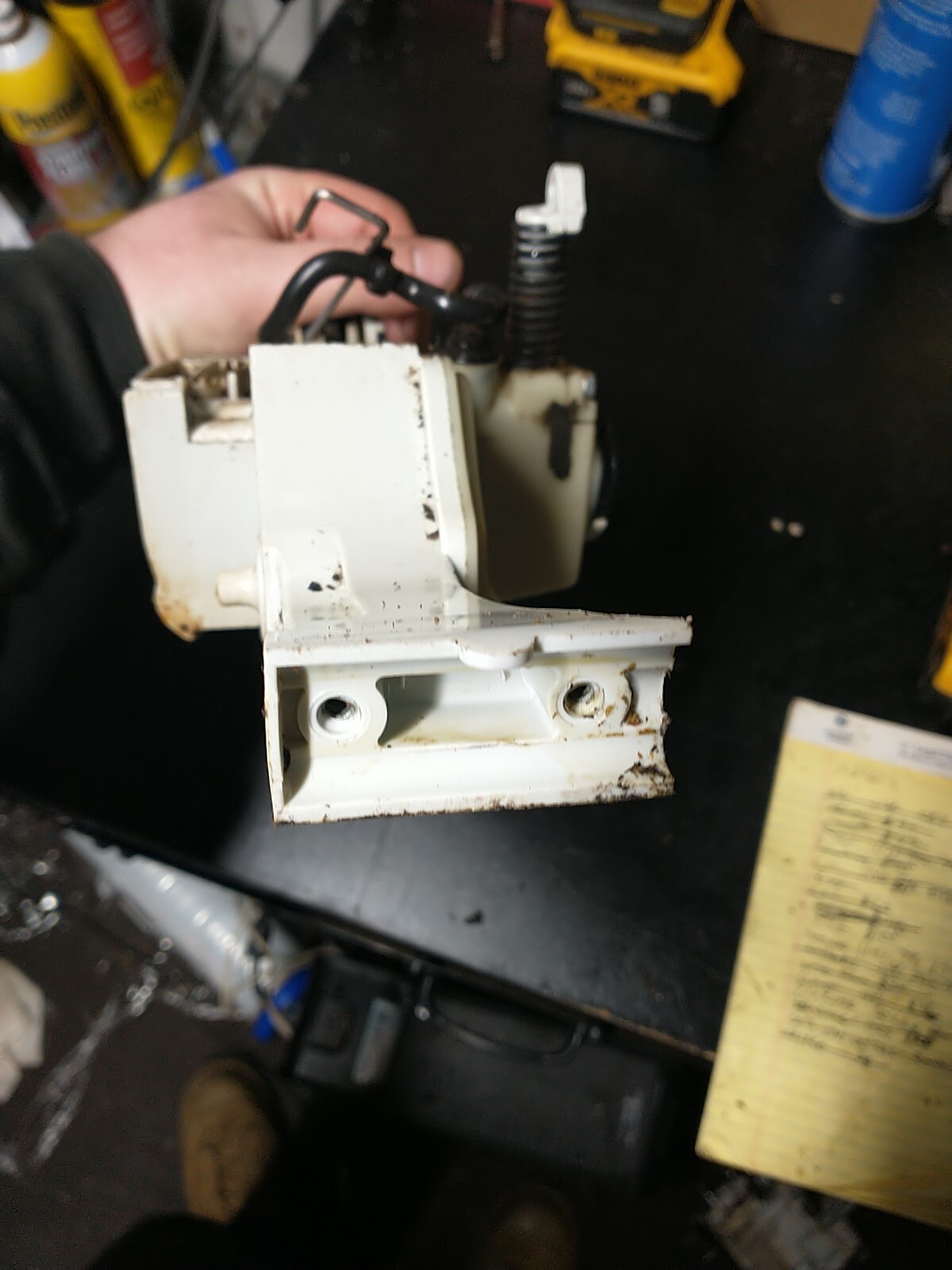 OE Stihl MS261 C Chainsaw Fuel Tank Throttle Assembly | eBay