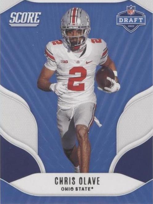 2022 Score - Nfl Draft Chris Olave #D10 (RC) for sale online | eBay