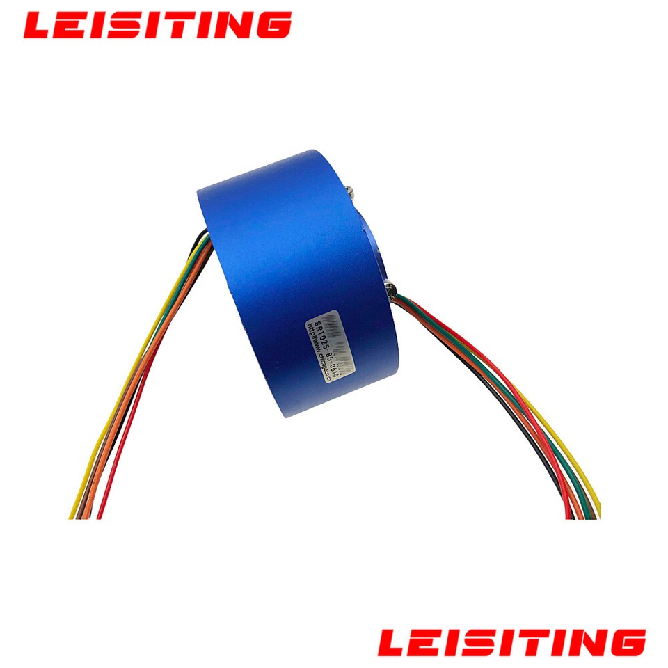 NEW 6Wires 380V AC/DC 10A 25.4MM Dia Metal Capsule Conductors Slip Ring ...