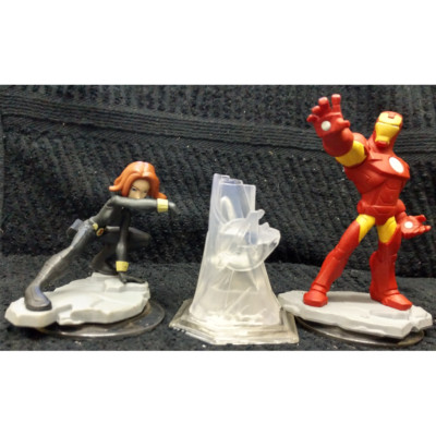 Marvel The Avengers Play set - Iron Man, Black Widow - Disney Infinity ...