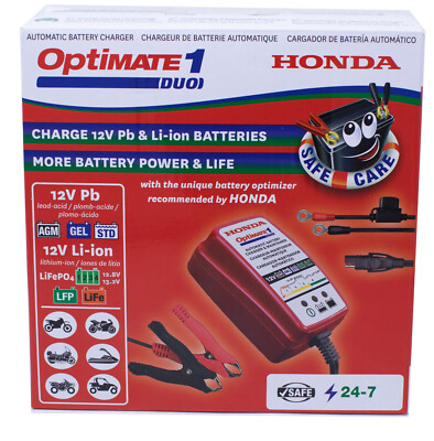 Honda Optimate 1 Duo 12 Volt Battery Charger | eBay