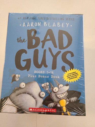The Bad Guys: Books 1-16 Box Set Plus Bonus Book Comic Fiction by Aaron ...