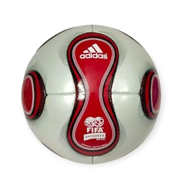 New Adidas Teamgeist Red FIFA World Cup 2006 Berlin Pro Soccer Match ...