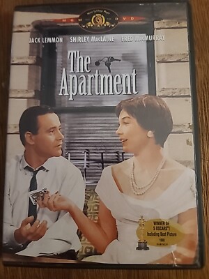 The Apartment (DVD, 1960, Widescreen) Jack Lemmon Shirley MacLaine Fred ...