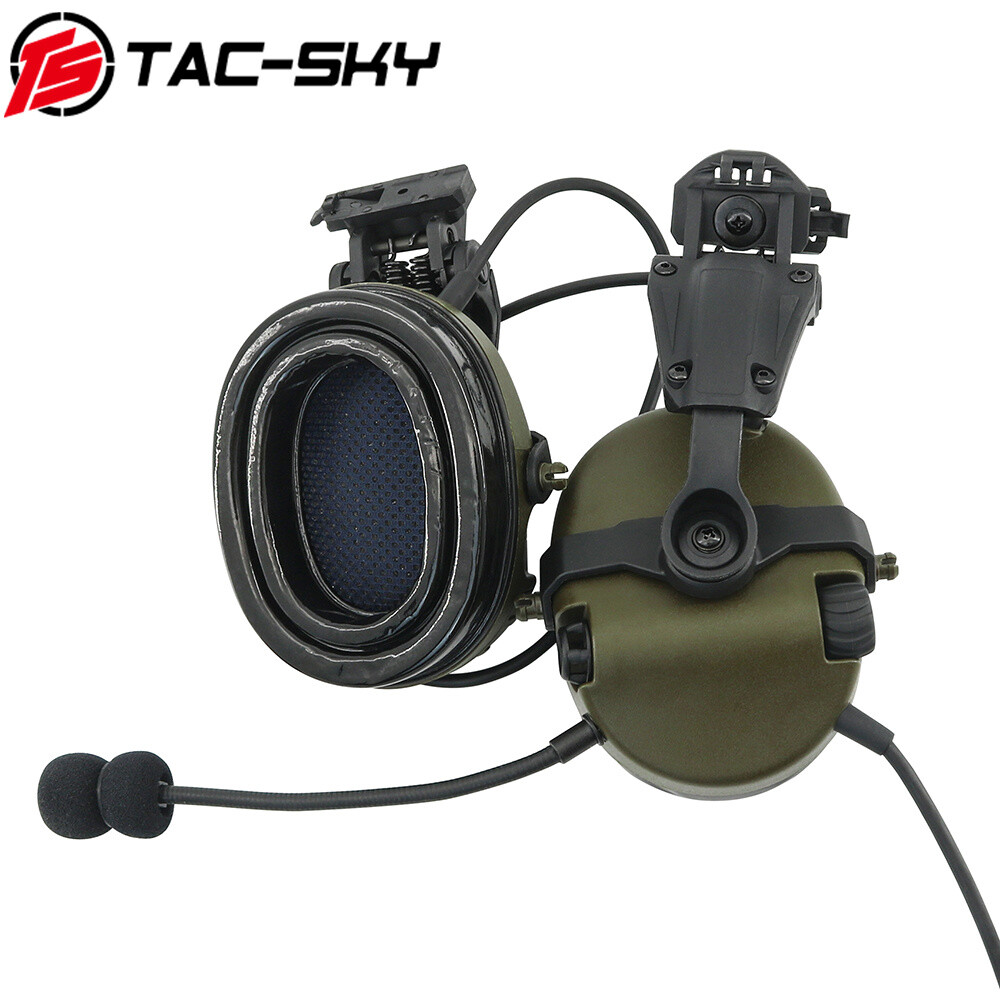 TS ARC rail Helmet Mount, Noise Cancelling Hearing Protection Tactical ...