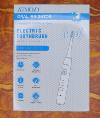 ATMOKO Water Flosser, ATMOKO 600ml Oral Irrigator & Electric Toothbrush ...