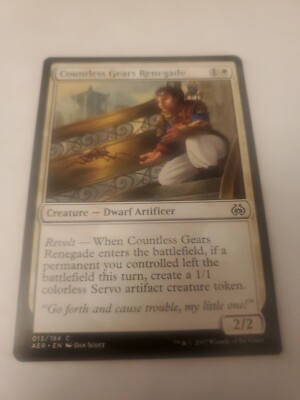 MTG Countless Gears Renegade Aether Revolt 013/184 Regular Common | eBay