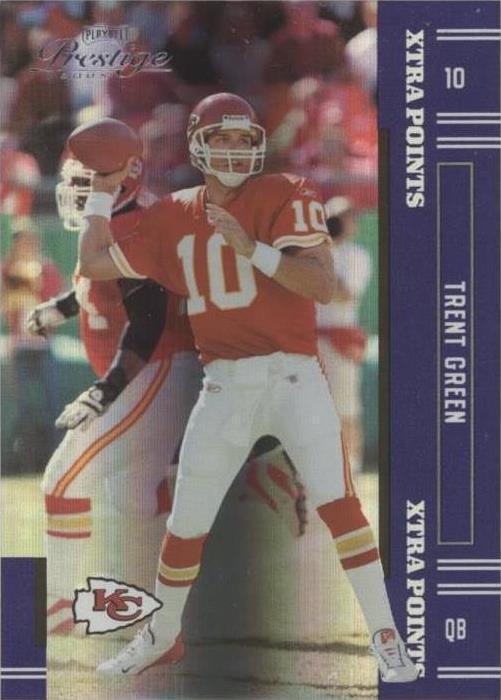 2005 Playoff Prestige - Trent Green #67 Xtra Points Purple /100 for ...