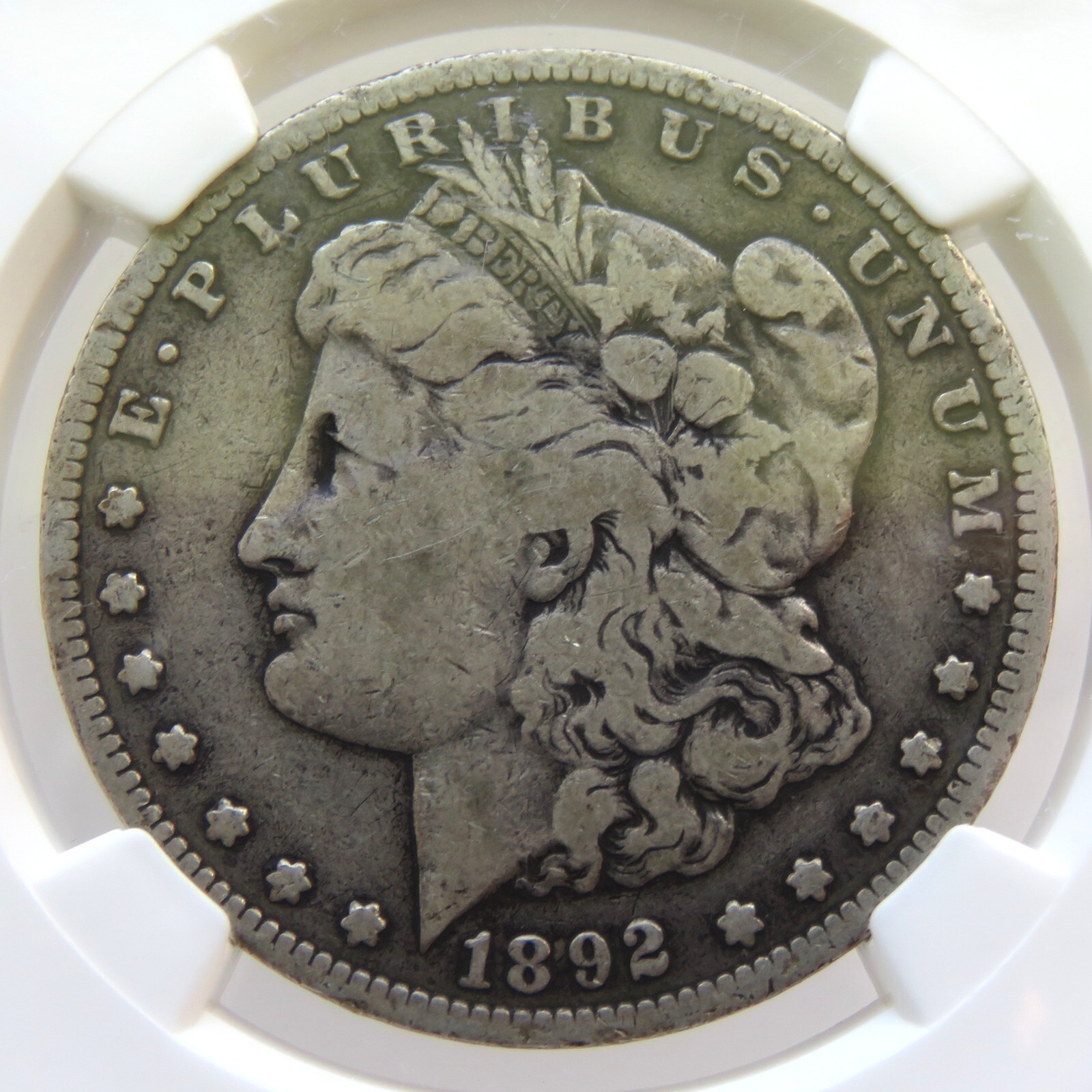 1892-S Morgan Silver Dollar - NGC VG 10 - Free Shipping! - Tough Date ...