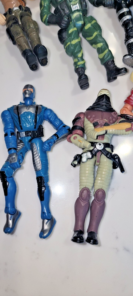 Lot of 25 GI Joe and Action Figures 2000s 3.75" & accessories Read ...
