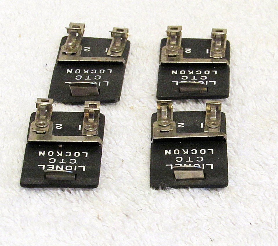 Lionel CTC Power Lockon, Lot Of 4, Beautiful Condition, For 0 and 027 ...