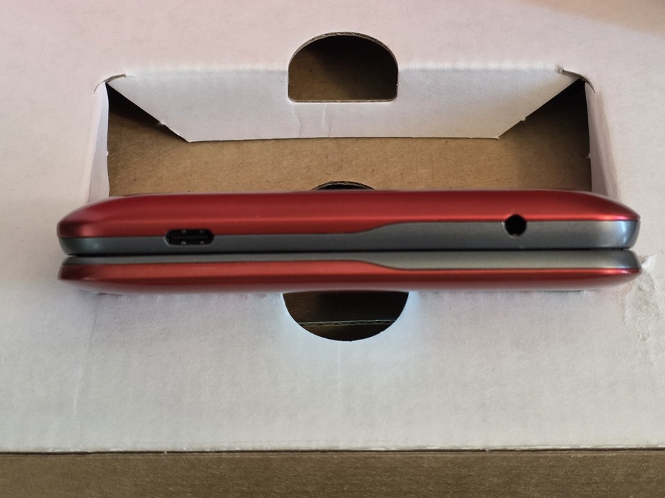 Lively Jitterbug Flip2 Flip Phone Alcatel Red 4053S For Seniors Tested ...