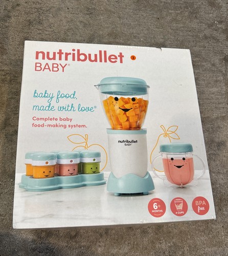 Nutribullet Baby Bullet Food Blender New Sealed Food Making System BPA ...