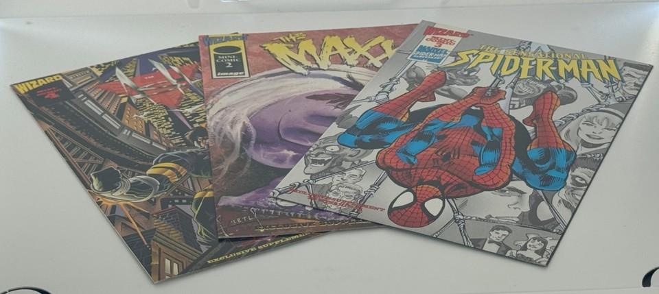 Wizard Guide to Comics Lot of 16 Issues Includes Mini Comics 2,3,4 ...