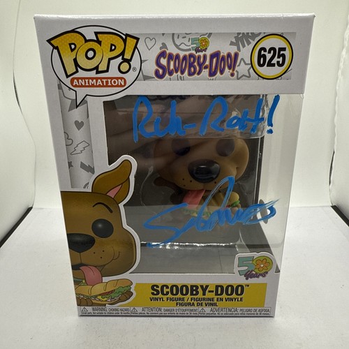 Scott Innes Signed Funko Pop Voice of Scooby-Doo #625 Figure ...